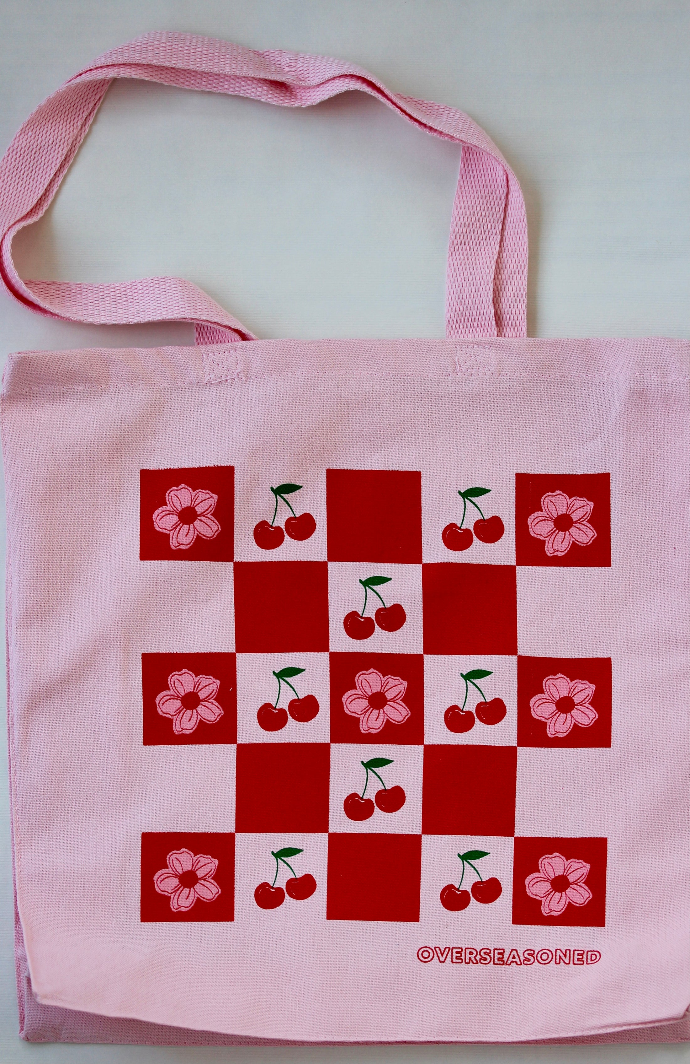 Cherry picnic tote bag | cherries | foodie gift – Overseasoned