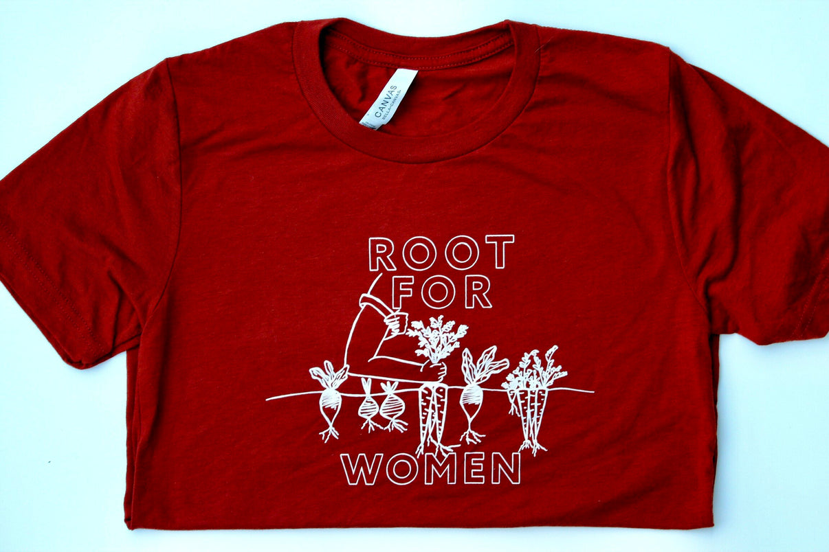 Root for Women T-shirt – Overseasoned